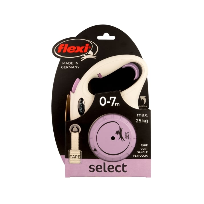 flexi Select - лента, автоматичен повод за куче, 7 метра до 25 кг ...