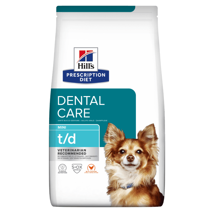 Hill's dog PD t/d Mini Dental Care - лечебна суха храна за зъбна ...