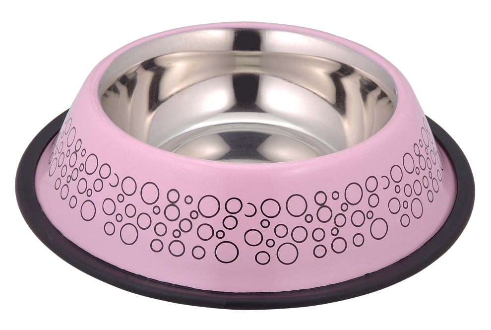 anipro Bubbles No Slip - метални купи за кучета и котки, с ...